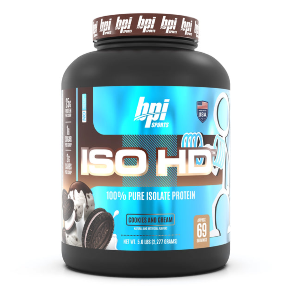 BPI ISO HD COOKIES AND CREAM 70SERV – Baytal Protein